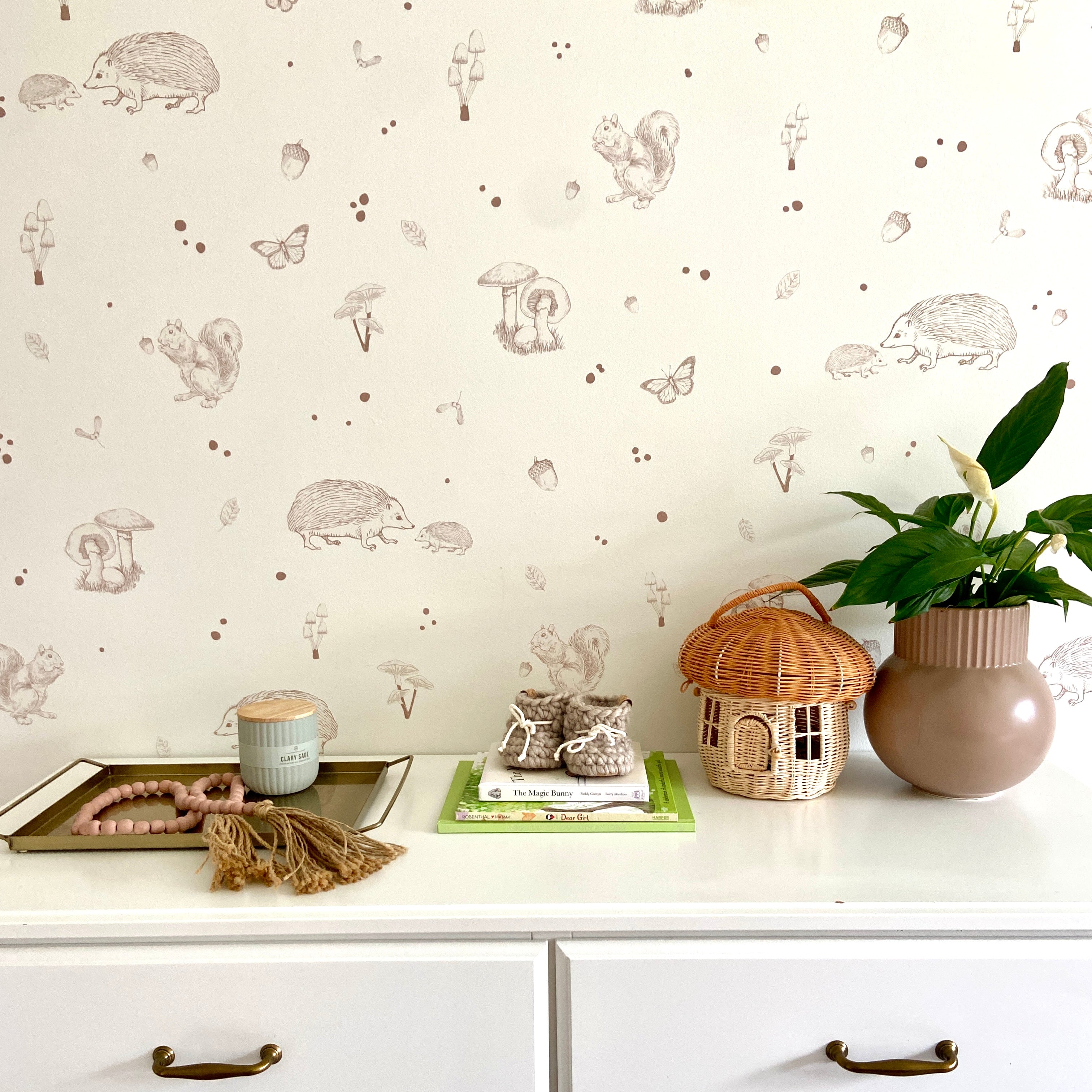 Luma | Wall decals | Woodland Light Brown – LUMA Walls & Decor