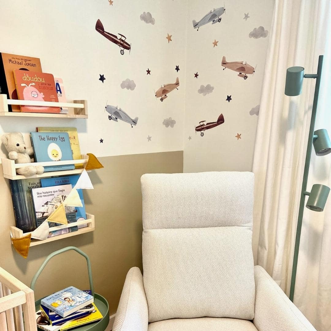 Luma | Wall decals | Vintage Plane – LUMA Walls & Decor